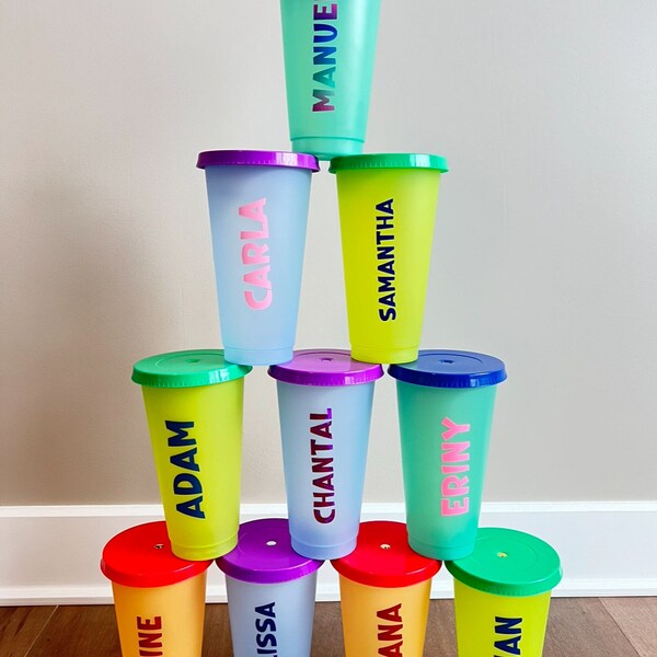 Color Changing Cups - Etsy