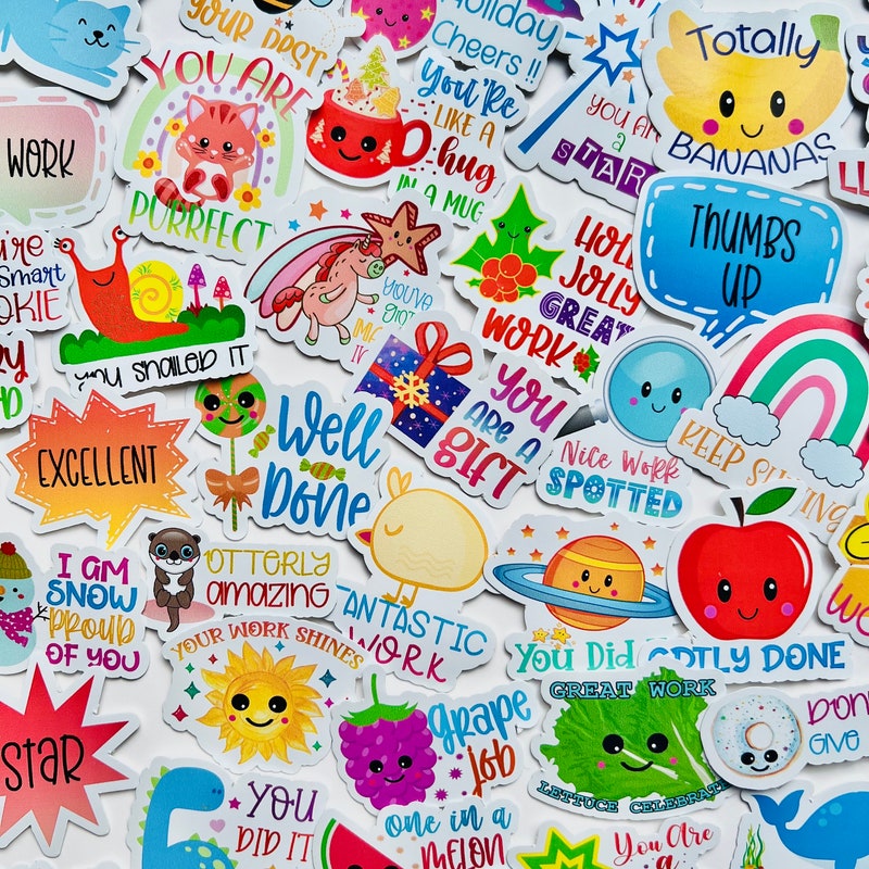 Great Job Stickers - Etsy