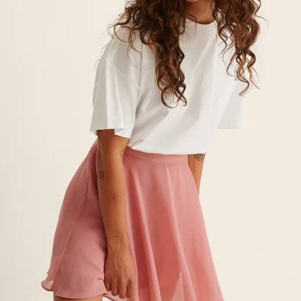 Chiffon Skirt - Etsy
