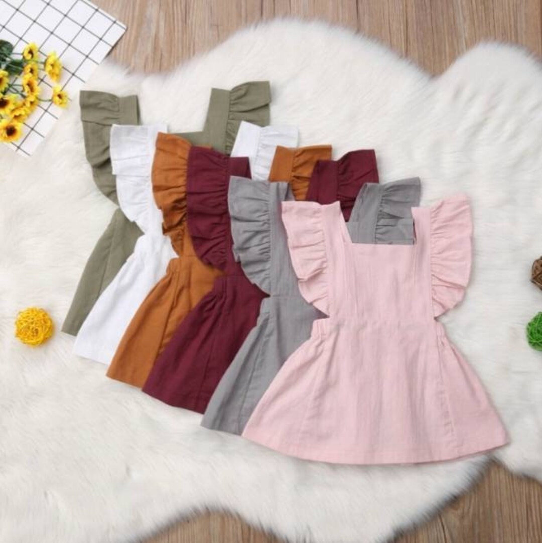 Baby Girl Spring Summer Clothing Toddler Girls Princess Strap Dresses ...