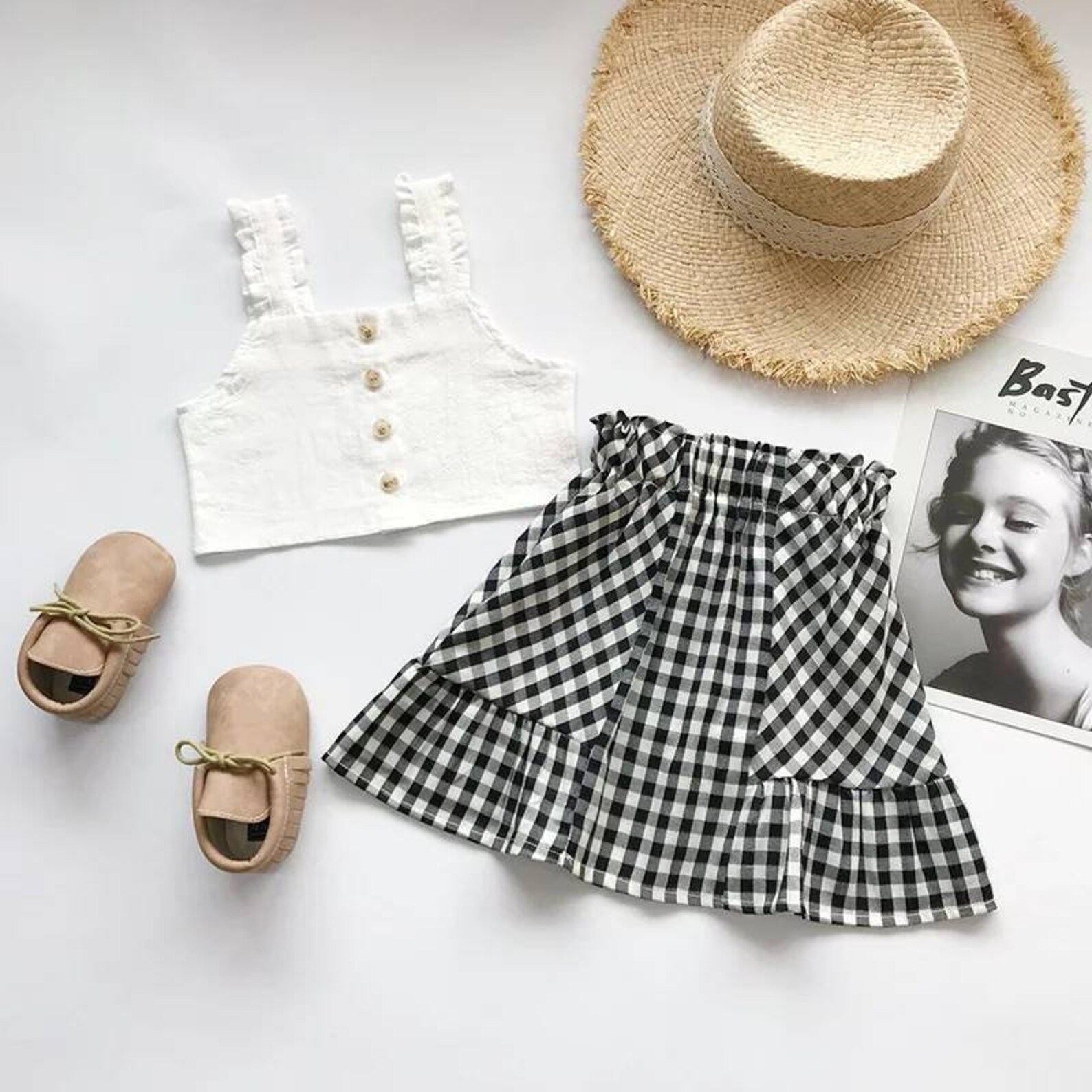 Baby & Children's Summer Toddler Kids Baby Girl Crop Tops - Etsy