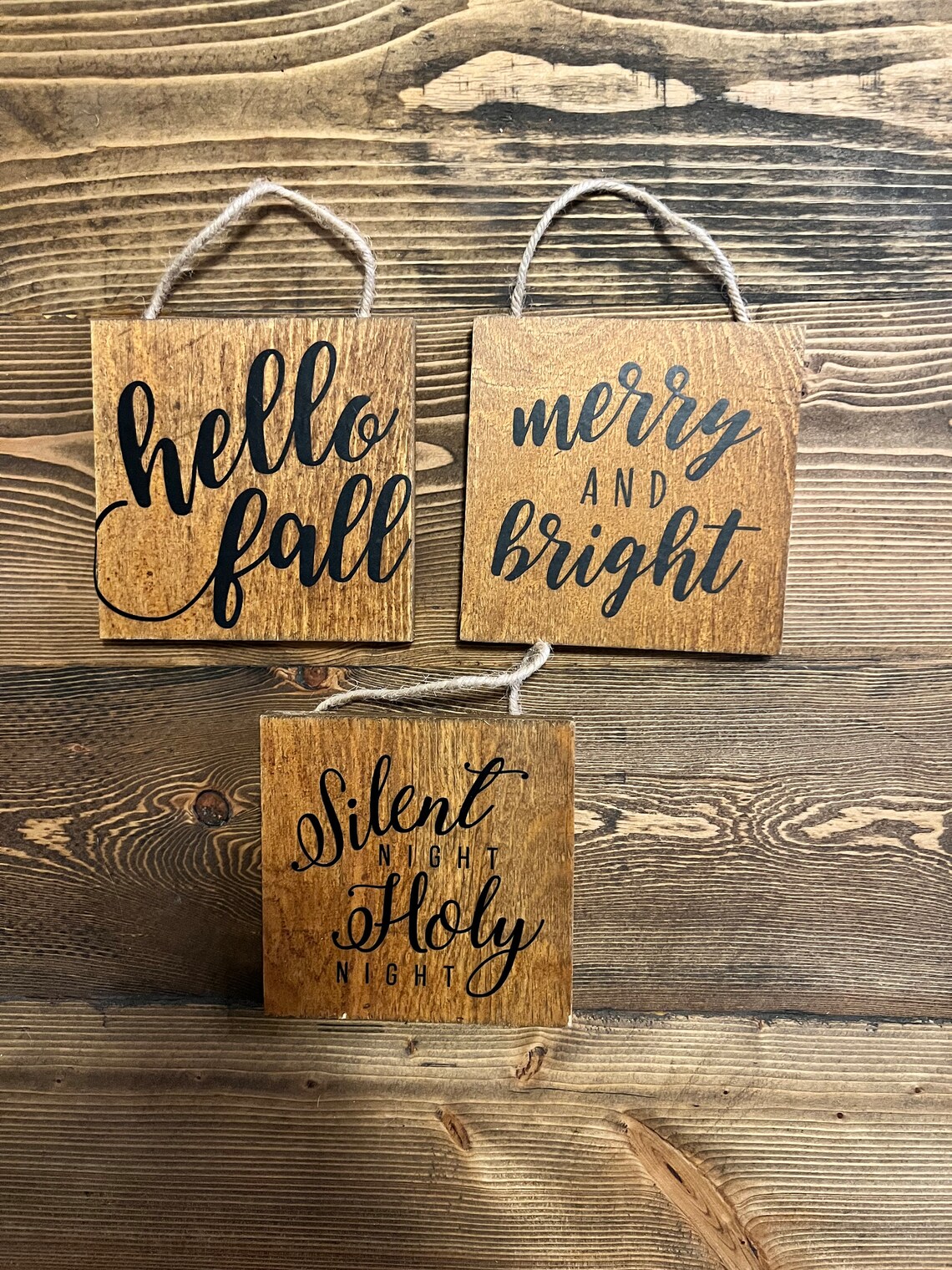 Small Hanging Wood Sign - Etsy