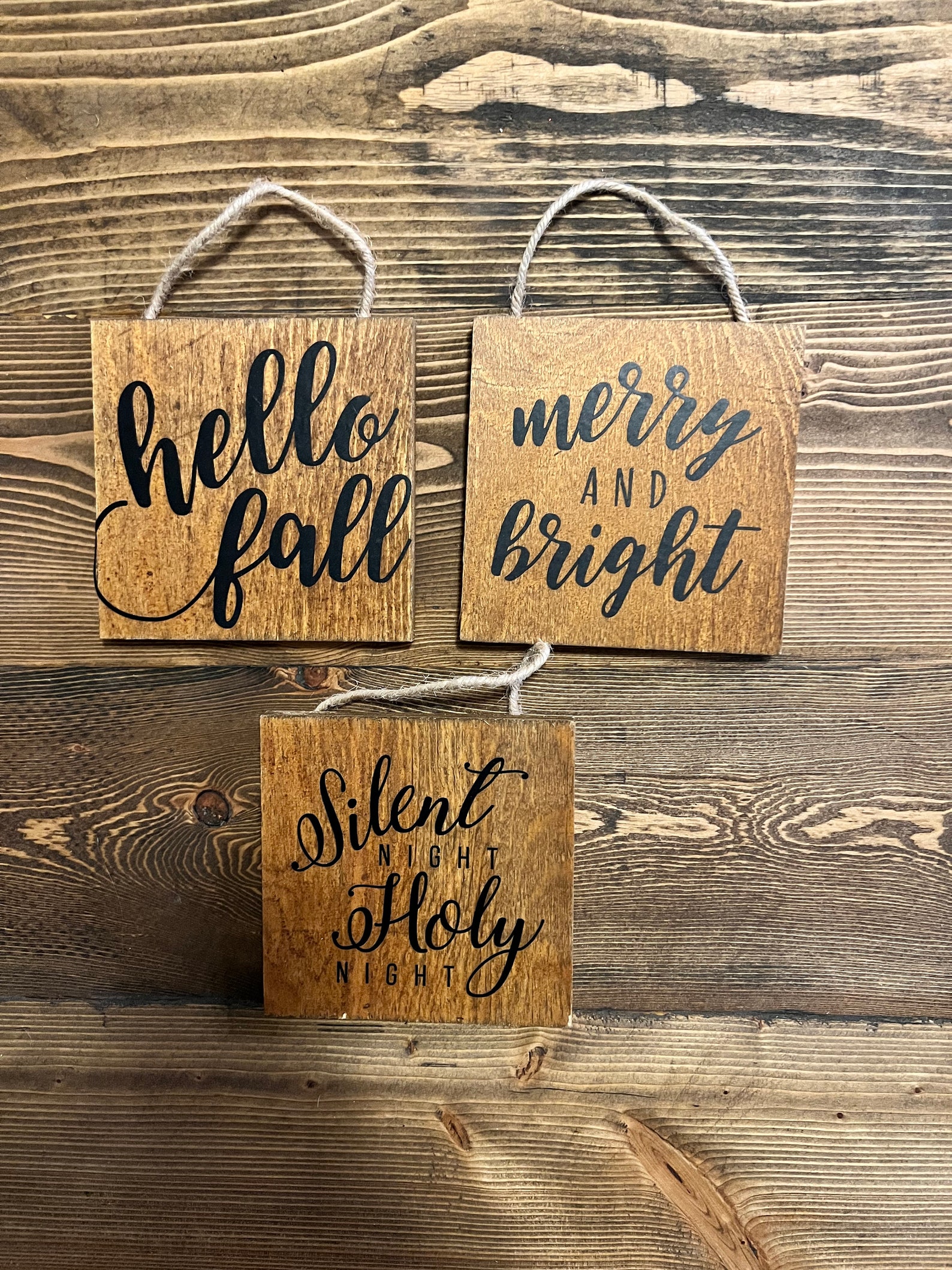 Small Hanging Wood Sign - Etsy