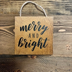 Small Hanging Wood Sign - Etsy