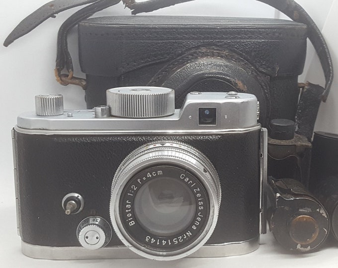 Robot II Camera W/ Carl Zeiss Jena Biotar F2 40mm (4cm 1:2) Lens ...