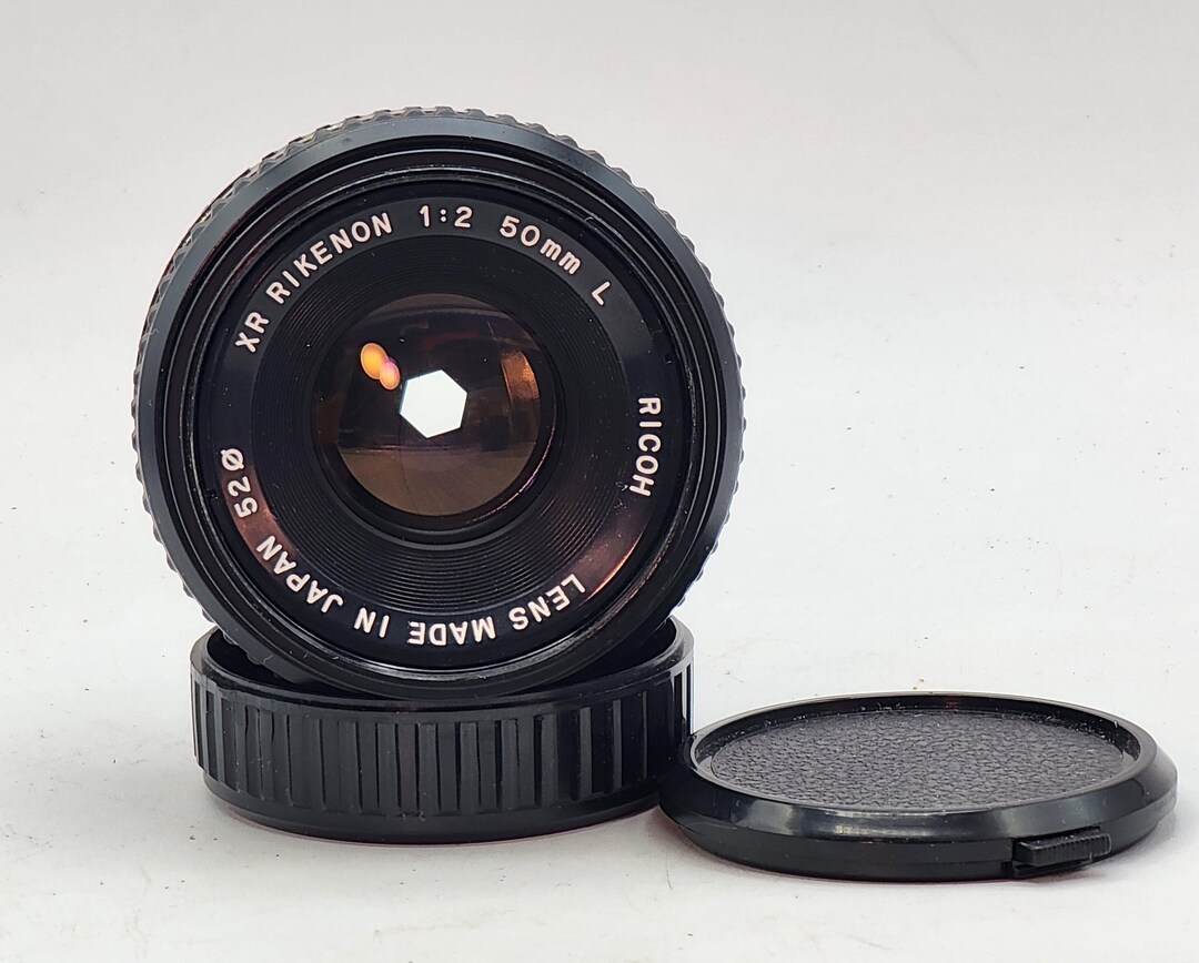 Ricoh Rikenon XR 50mm F2 L Lens PK Pentax K Mount - Etsy