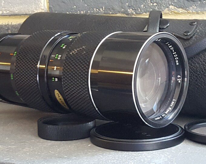 Soligor C/D 80-200mm F/3.5 Telephoto Zoom Lens for М42 Screw Mount SLR ...