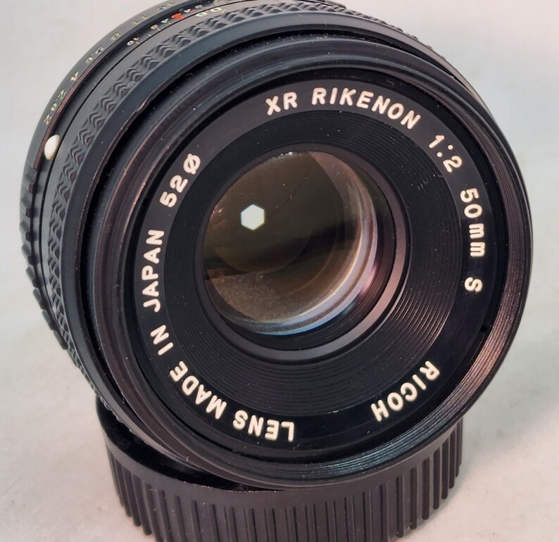 Ricoh Rikenon XR 50mm F2 Lens PK Pentax K Mount - Etsy