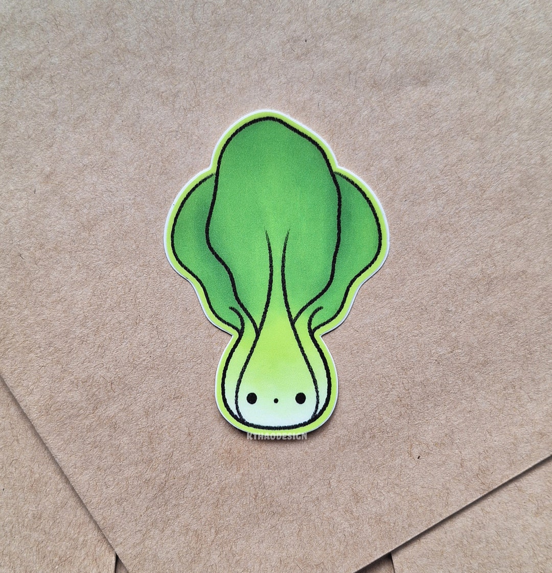Bok Choy Sticker | Chinese Vegetable Sticker | Bok Choi Bai Cai 青菜 小白菜 ...