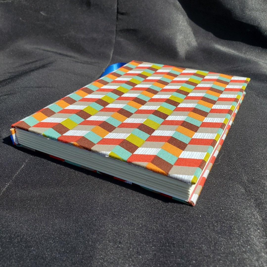 Case Bound Journal, Bullet Journal, Handmade Notebook, Cloth Covered ...