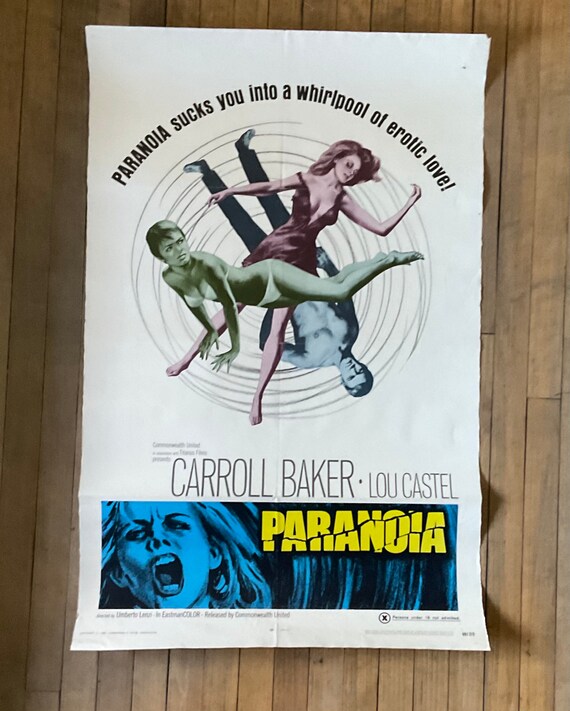 Paranoia Original Numbered One Sheet | Etsy