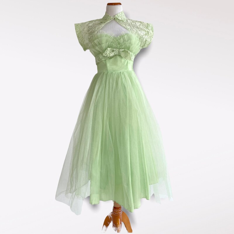 1950s Prom Dress - Etsy