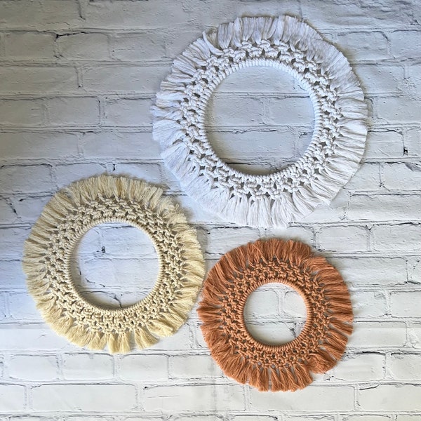 Macrame Wreath - Etsy