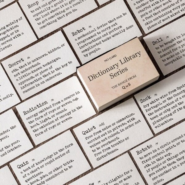 Dictionary Font - Etsy