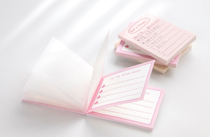Enjoy Life Lovely Notepad 9 Styles Bullet Journal. Notepad. Writing Pad ...