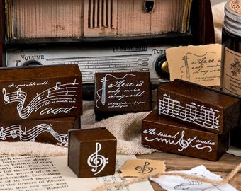 Music Note Stamp | Etsy