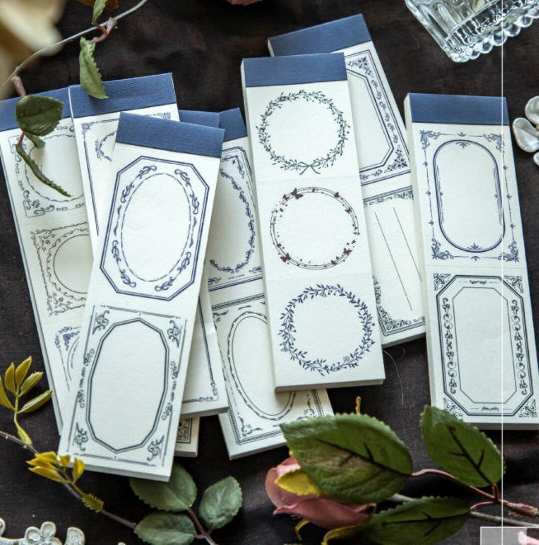 Vintage Frame Memo Pad 8 Styles - Etsy