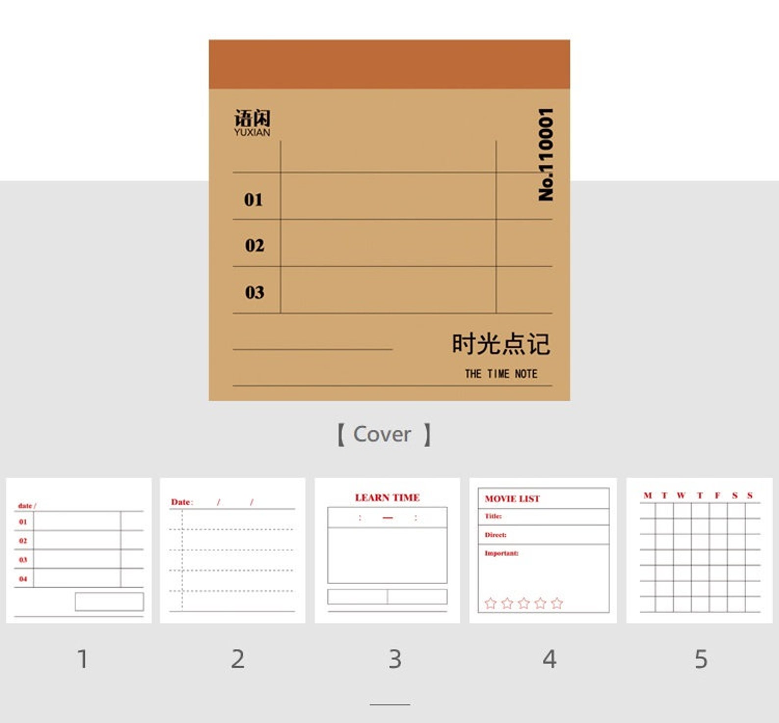 Notepads for Bullet Journal Scrapbook Travel Journal Diary - Etsy