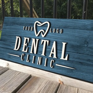 Personalized Wooden Logo Sign Wooden Sign Custom Wood Office - Etsy