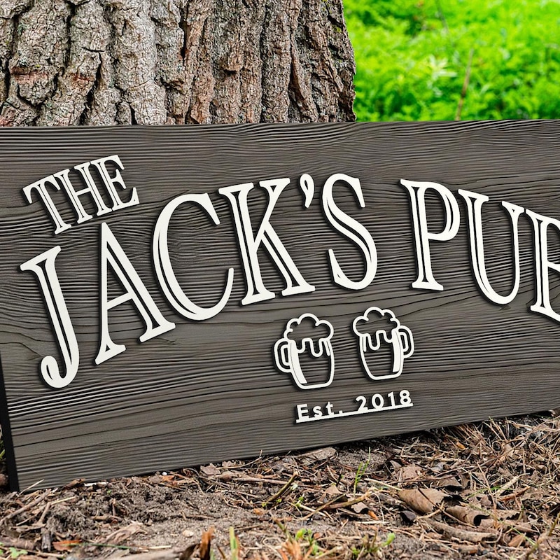 Personalized Bar Signs - Etsy