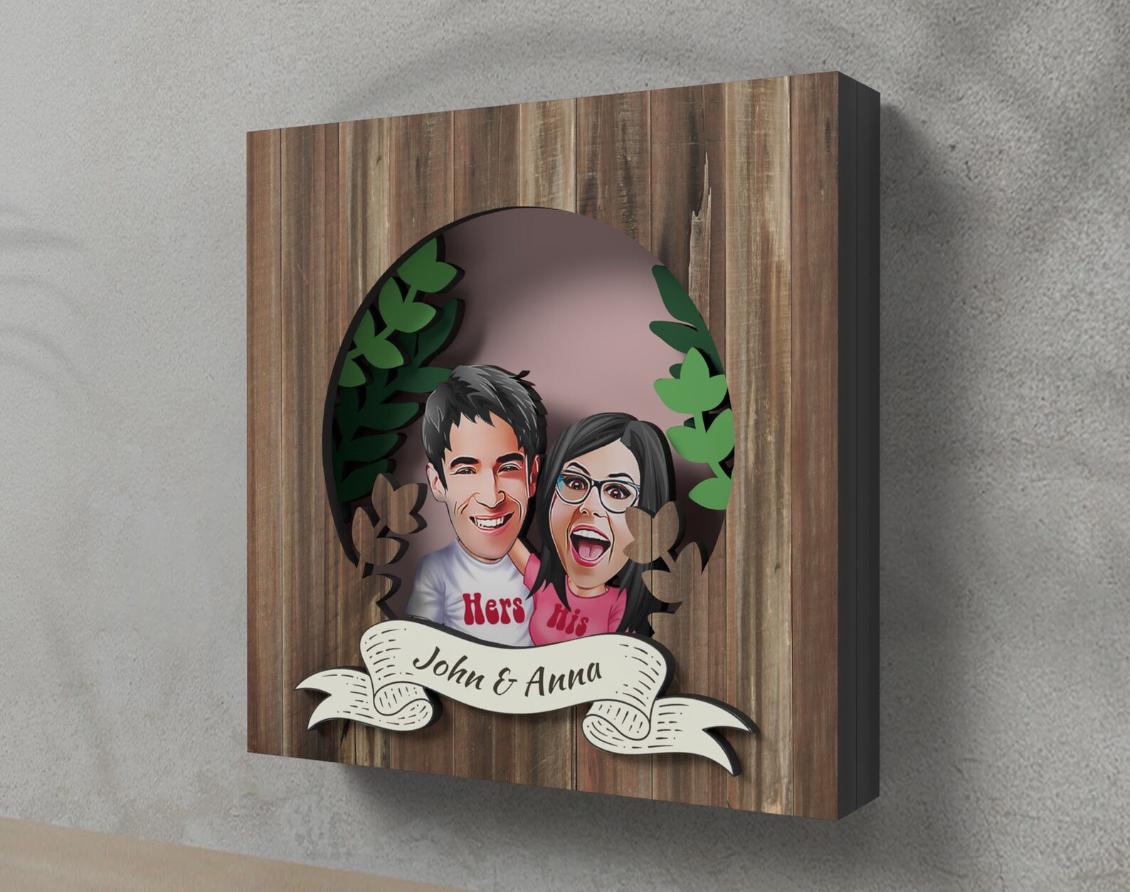 Custom Handcrafted 7 Layers Laser Cut 3D Wooden Shadow Box - Etsy