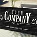 Personalized Wooden Logo Sign, Wooden Sign, Custom Wood Company Sign ...