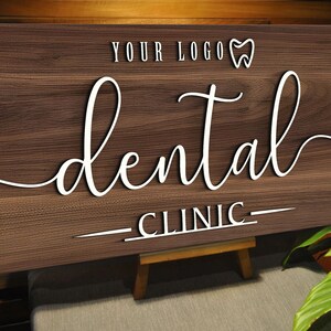 Personalized Wooden Logo Sign, Wooden Sign, Custom Wood Office Sign ...