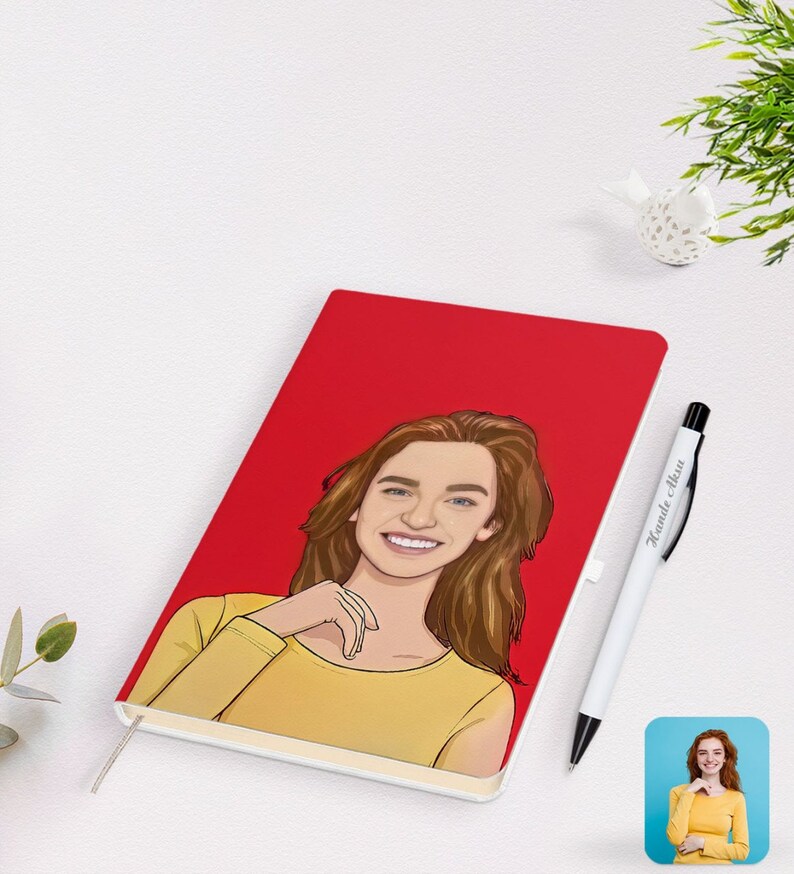 Personalized Cartoon Design Diary Personalized Pen - Etsy