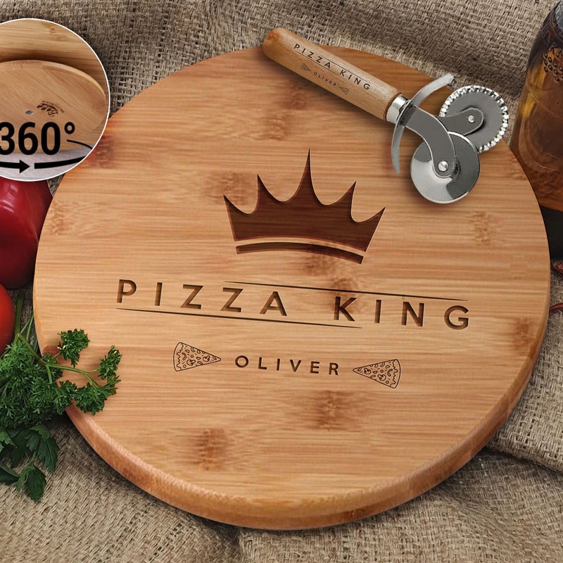 Pizza Wooden Plate - Etsy
