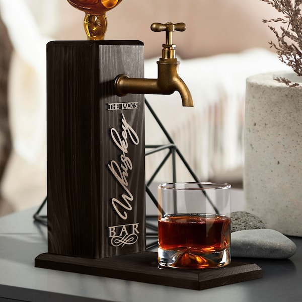 Wooden Whiskey Dispensers - Etsy