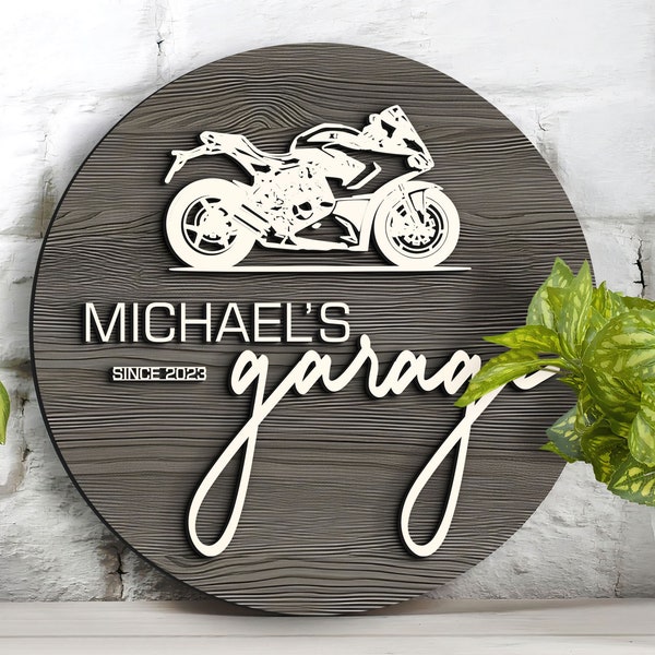 Wood Garage Sign - Etsy