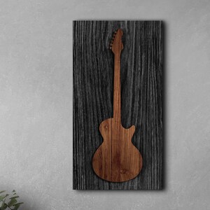 Wooden Music Sign, Custom Guitar Wood Sign, Wooden Sign, Home Decor ...