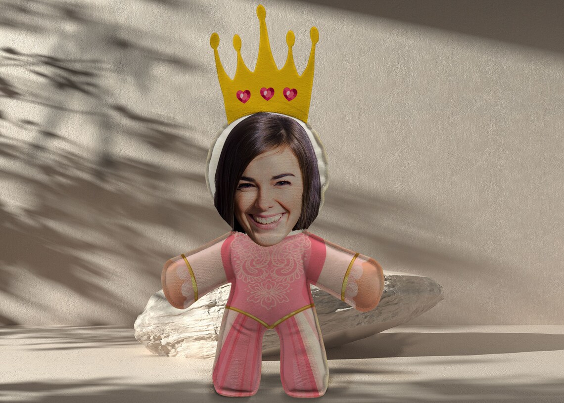 Personalized Queen 3D Throw Face Pillow Customized Soft Face - Etsy