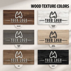 Personalized Wooden Logo Sign, Wooden Sign, Custom Wood Office Sign ...