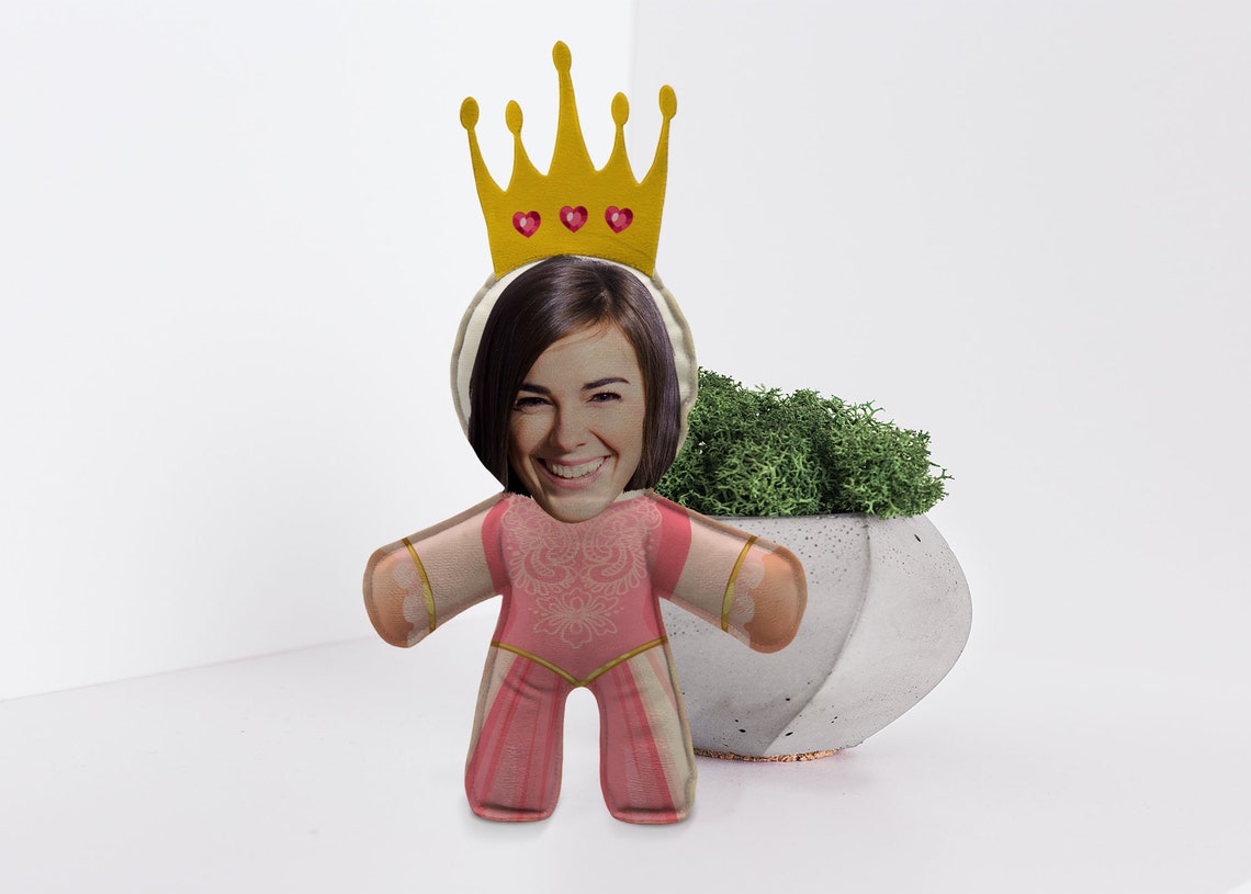 Personalized Queen 3D Throw Face Pillow Customized Soft Face - Etsy