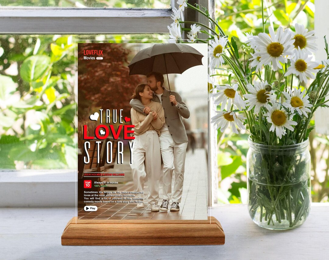 Custom Made Movie Poster Sign, Custom Natural Wood and Acrylic Sign ...