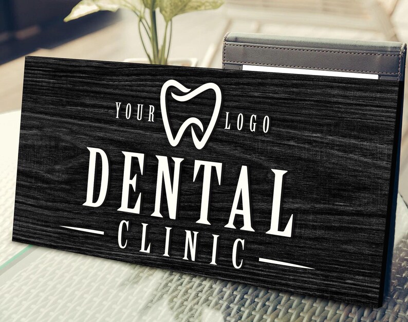 Personalized Wooden Logo Sign, Wooden Sign, Custom Wood Office Sign ...