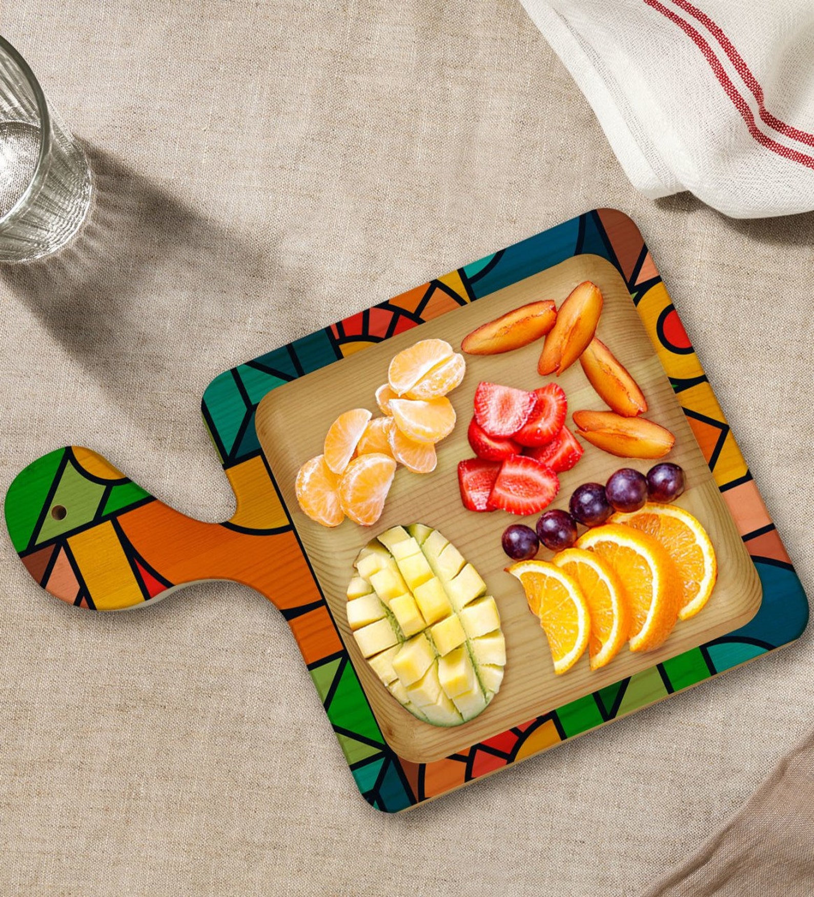 BK Gift Special Design Handmade Natural Wooden Serving and - Etsy