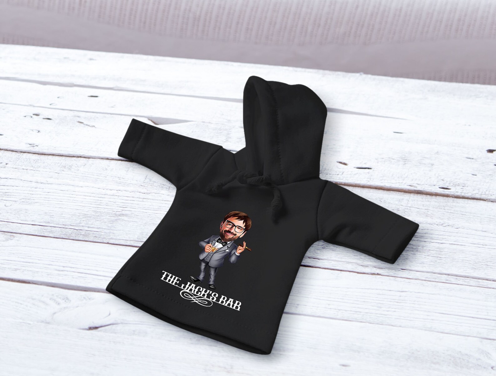 Personalized Cartooned Alcoholic Drink Bottle T-shirt Home - Etsy
