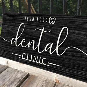 Personalized Wooden Logo Sign, Wooden Sign, Custom Wood Office Sign ...