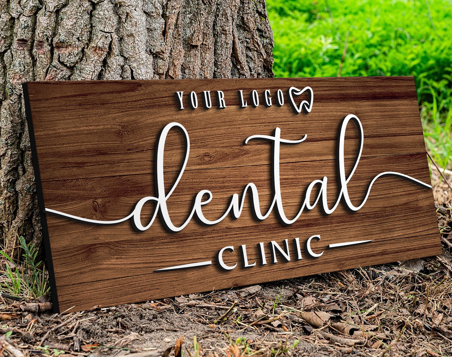 Personalized Wooden Logo Sign Wooden Sign Custom Wood Office - Etsy