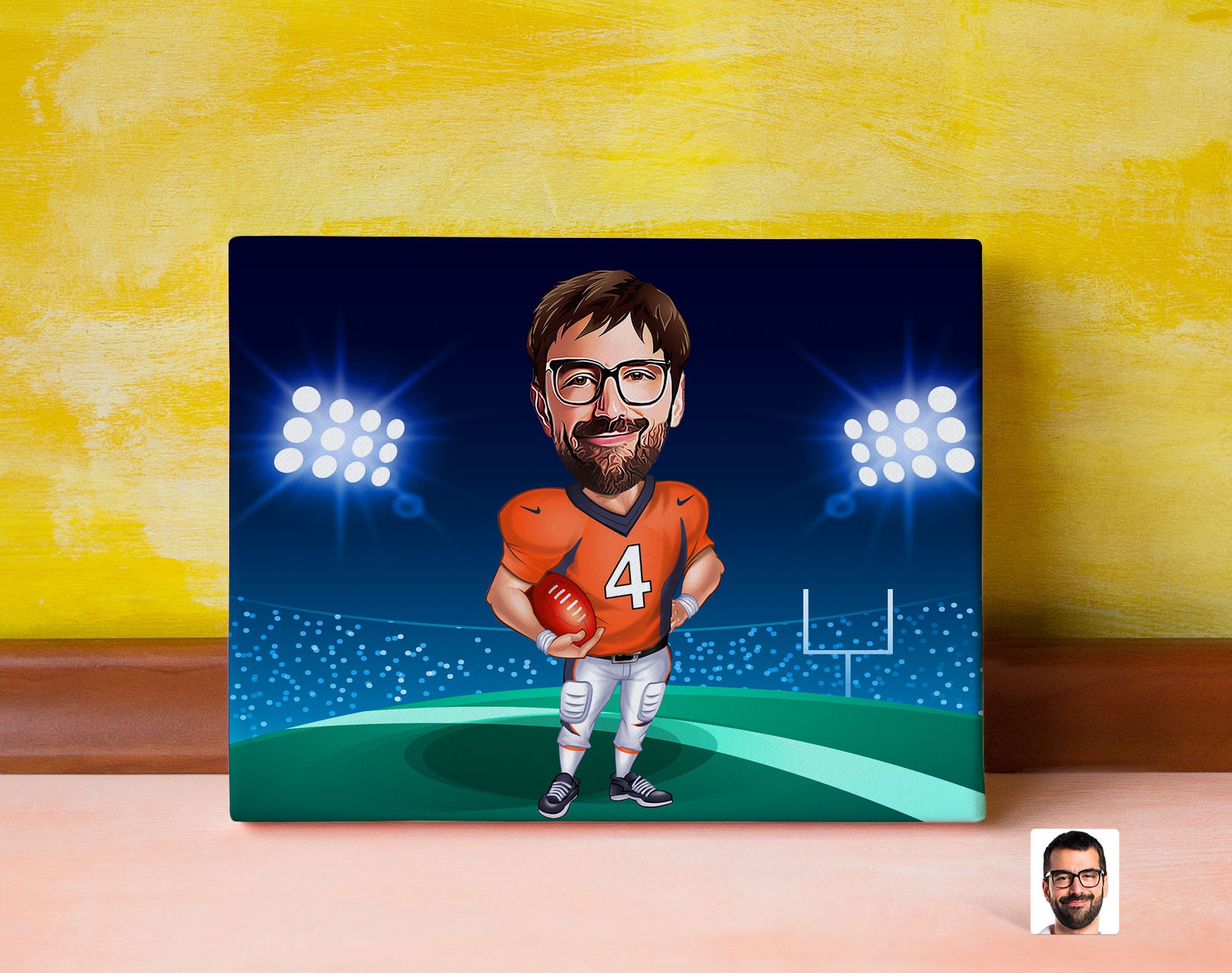 Nfl Player Caricatures