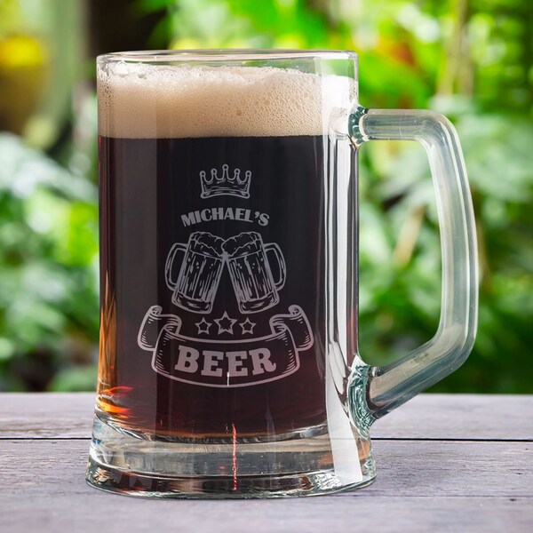 Beer Mug Custom Engraving - Etsy