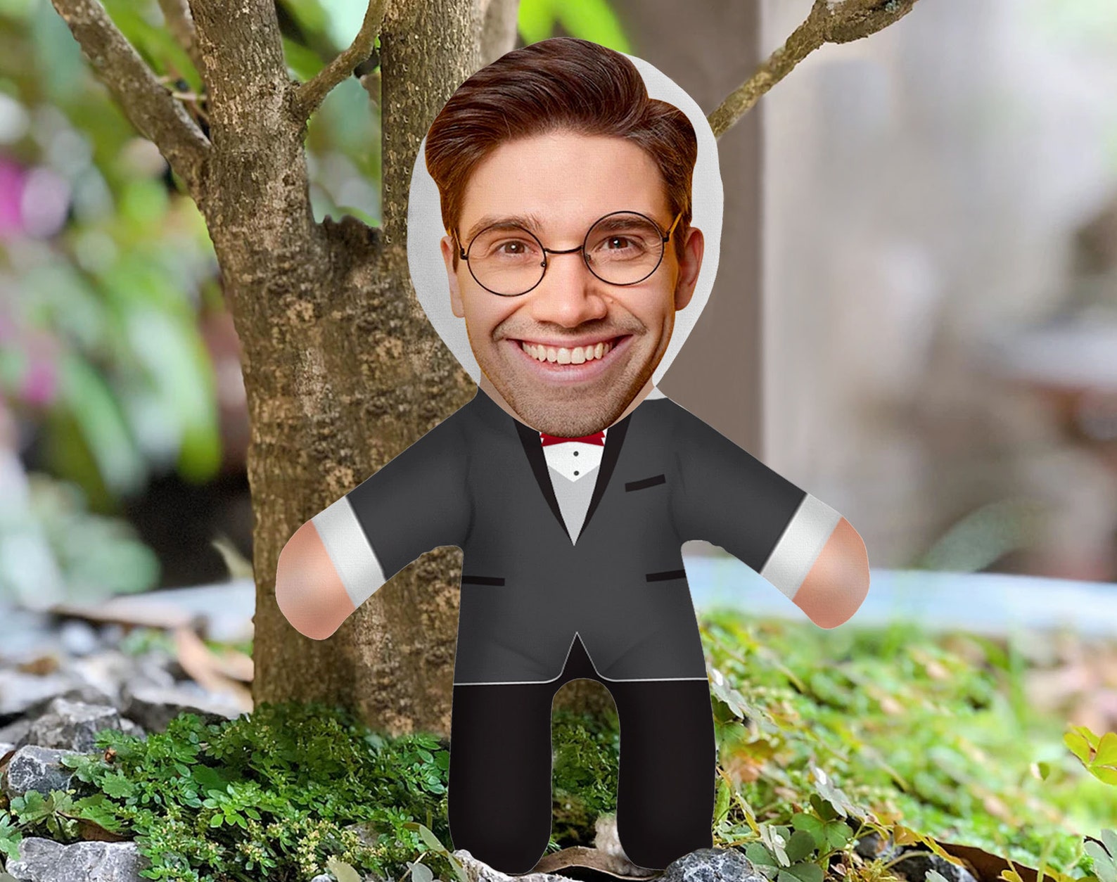 The Groom Personalized 3D Throw Face Pillow Customized Soft - Etsy