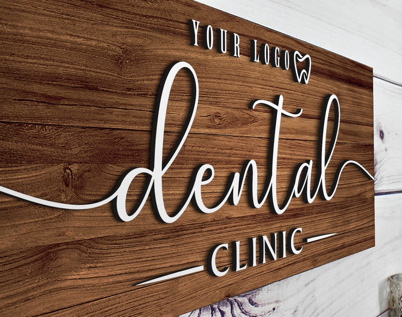 Personalized Wooden Logo Sign Wooden Sign Custom Wood Office - Etsy