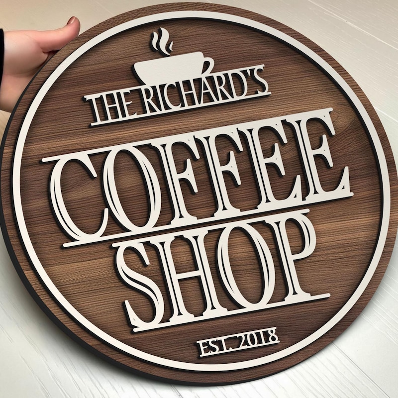 Coffee Wood Sign - Etsy