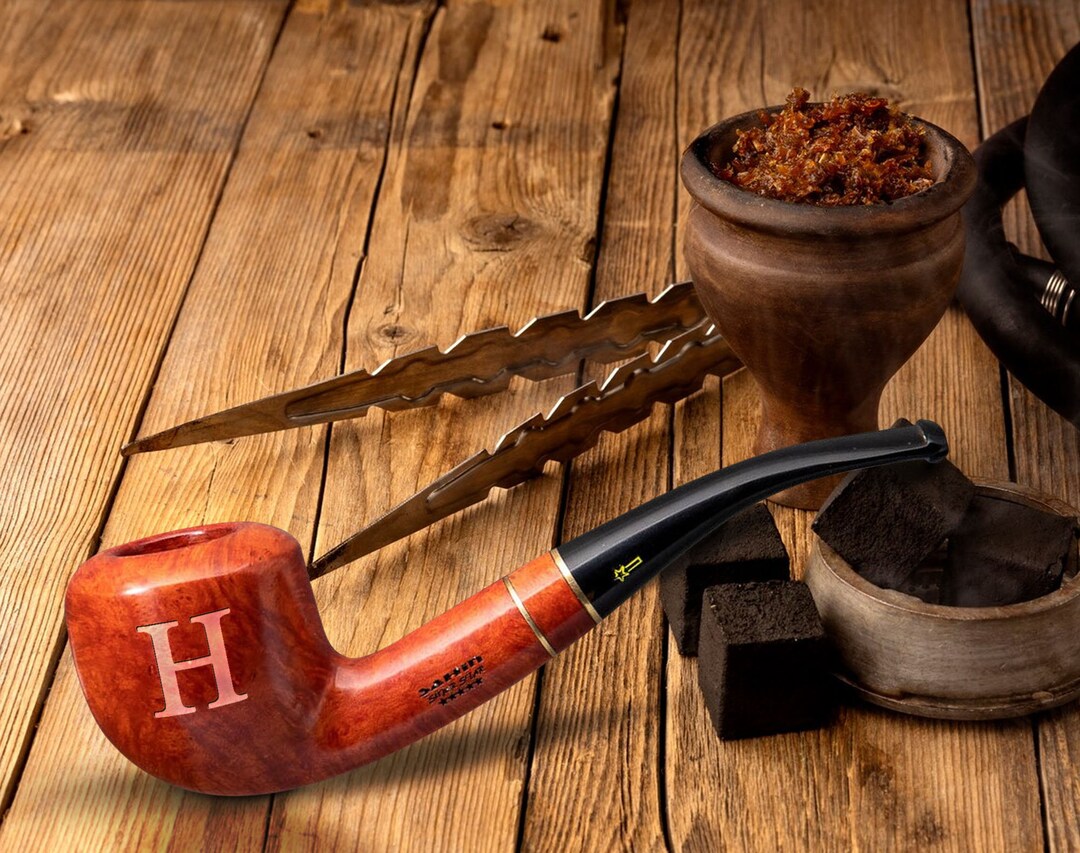 Personalised Smoking Pipe, Tobacco Pipe, Exclusive Wooden Pipes, Custom ...