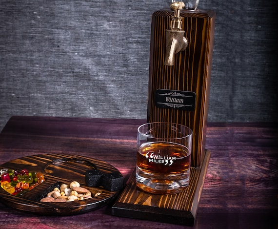 Personalized Luxury Whiskey Gift Setpersonalized Natural - Etsy