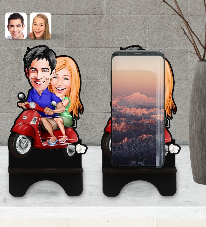 Personalized Wooden Cell Phone Holder Stand Accessory for Cell - Etsy