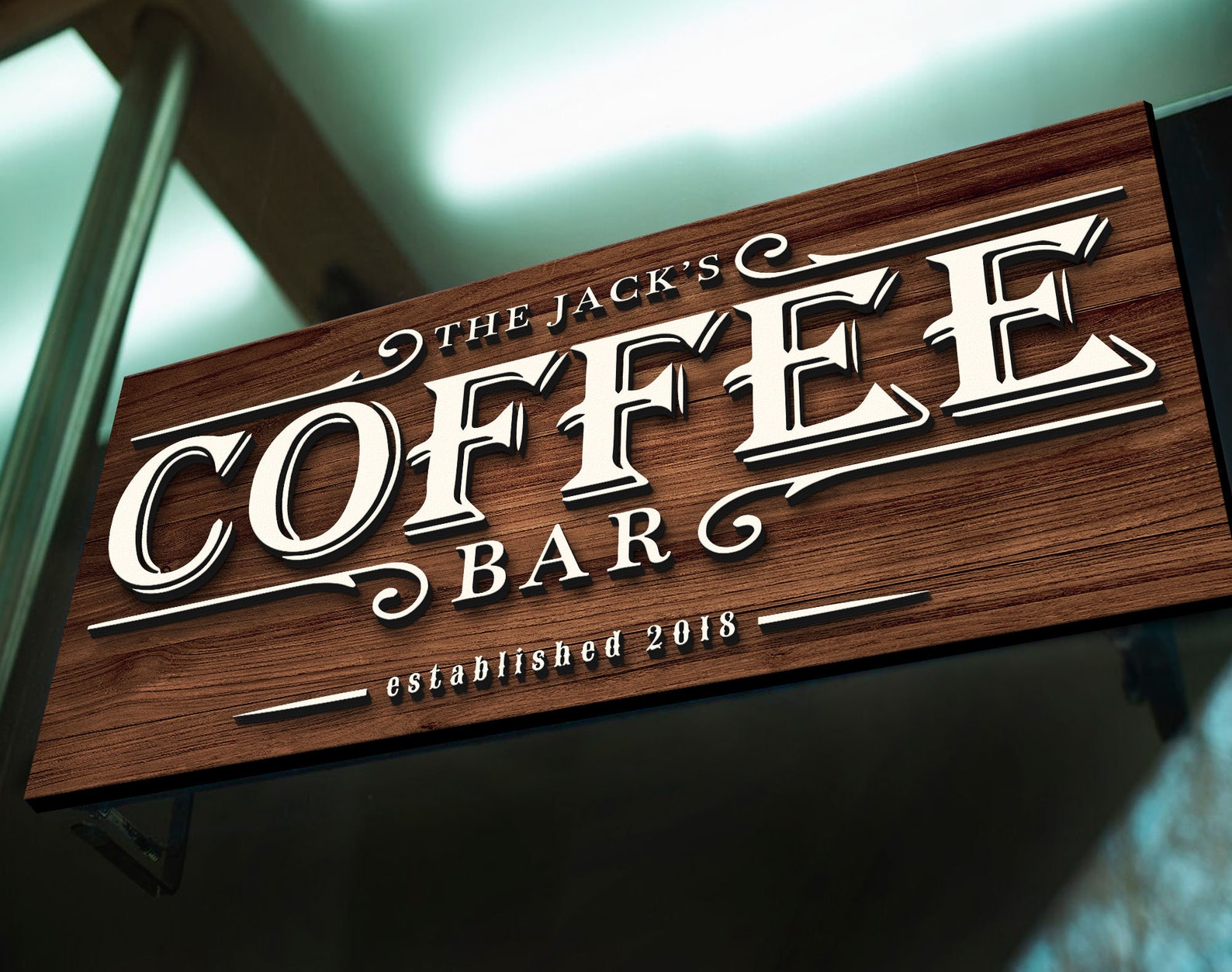 Personalized Coffee Bar Sign Wooden Sign Gift Custom Wood - Etsy